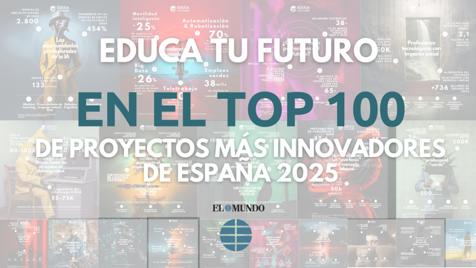 Educa tu futuro, reconocido en el Top 100 mejores ideas El Mundo